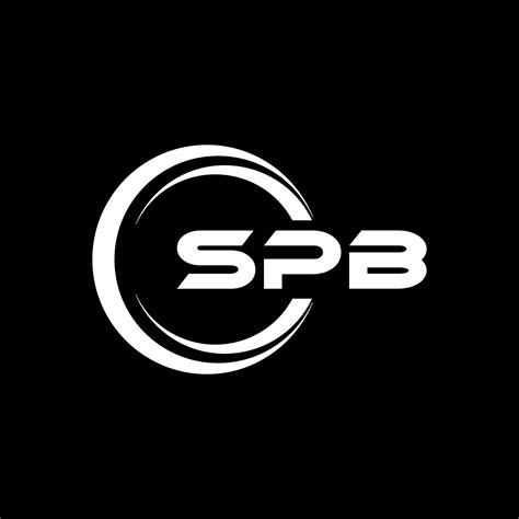 Spb Letter Logo Design In Illustration Vector Logo Calligraphy Designs For Logo Poster