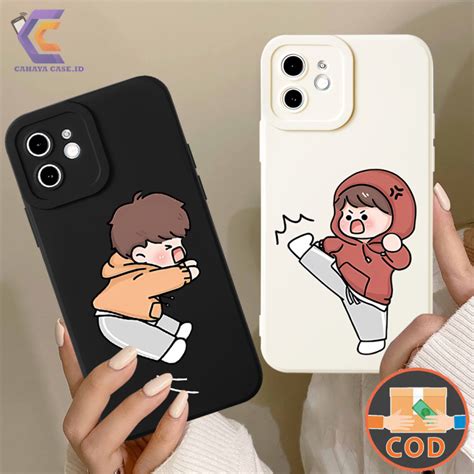 CASE CUTE COUPLE REDMI A TERBARU PELINDUNG BELAKAN PONSEL HP CASING HP CASE CUTE CAMERA