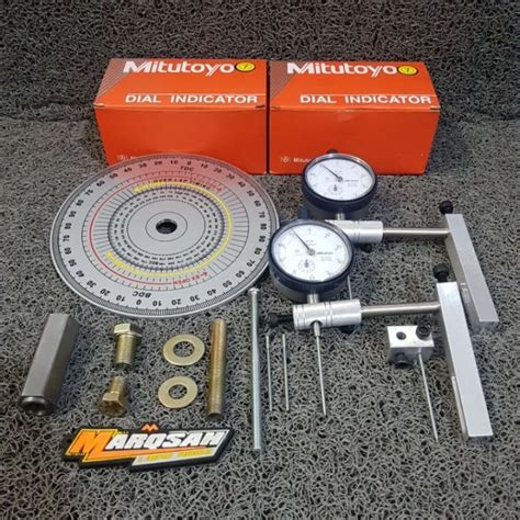 Jual Dial Test Indicator Dial Set Indicator Mitutoyo Dayel Set Busur Grafir Plus Dudukan Busur