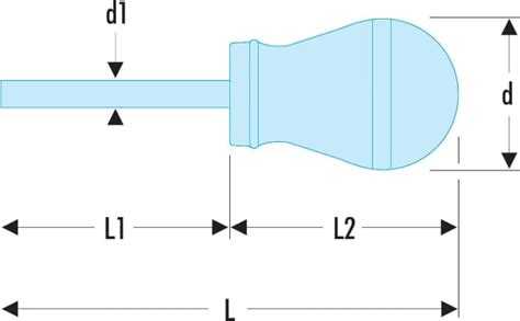 At6 5x35 Facom Facom Slotted Stubby Screwdriver 6 5 Mm Tip 35 Mm Blade 91 Mm Overall 235