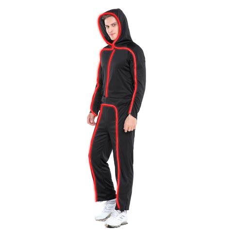 Light Up Stick Figure Costume Adult Halloween Led Stick