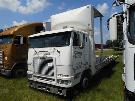 1998 Freightliner Car Carrier Truck Vin Sn 1fvxbweb4w2831762 Cab Over