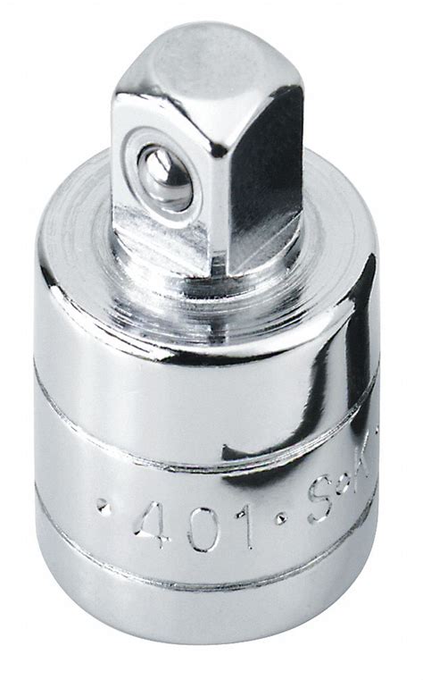 SK PROFESSIONAL TOOLS Socket Adapter Input Drive Size 1 2 In Input Drive Shape Square Input