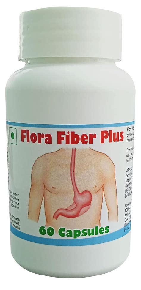 Flora Fiber Plus Capsules 60 Capsules Get 1 Bottle Flora Fiber Plus
