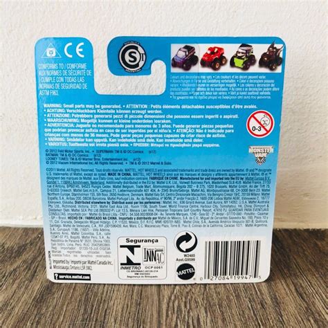 Monster Jam Mini Grave Digger Hobbies And Toys Toys And Games On Carousell