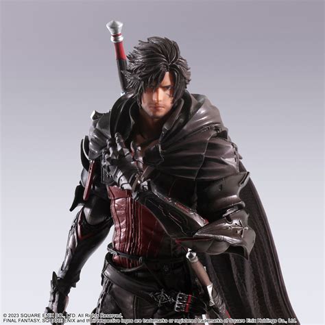 Final Fantasy Xvi Bring Arts Action Figure Clive Rosfield And Torgal