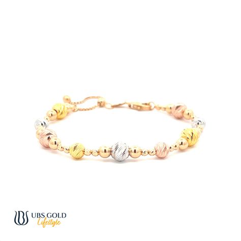 Ubs Gelang Emas Candy Ggvm000098 8k Ubslifestyle Perhiasan Emas Gold Jewelry