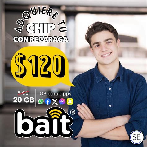 Service Enterprise Company On Instagram 🔰 ️📲chip Bait Con Recarga 💲120 🔰 Te Incluye Recarga