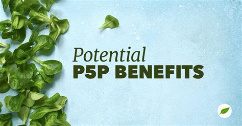 Potential P5P Benefits and Your Health - Healthy Concepts with a ...