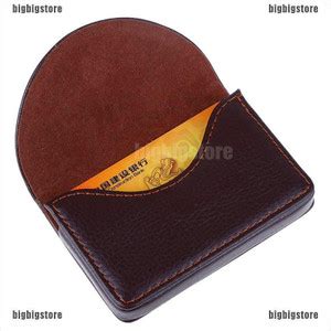 Jual Pocket Leather Name Business Card Id Card Credit Card Holder Case Jakarta Utara