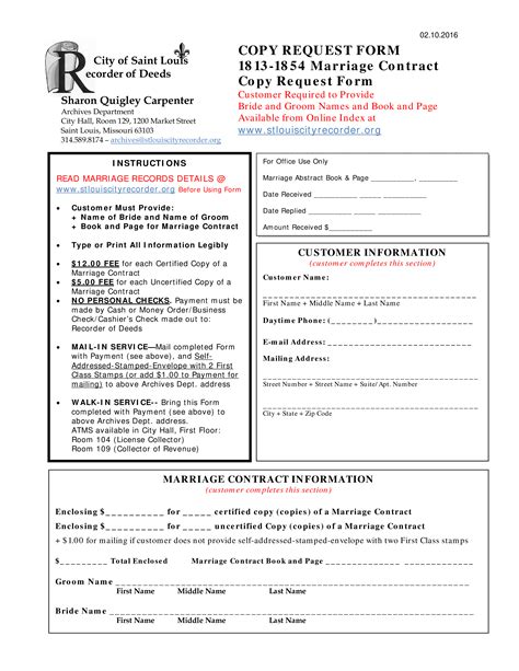 Marriage Contract Template Create A Secure And Legal Agreement For