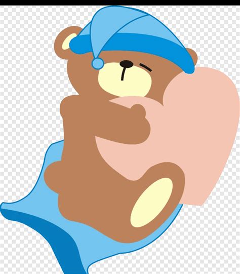 الدب النوم ، الدب نائم سريع Png