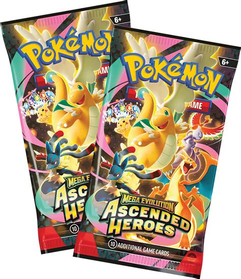Pokemon Tcg Mega Evolution Ascended Heroes 2 Pack Blister New