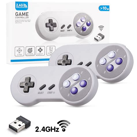 2 Pack Wireless Snes Controller For Pc And Raspberry Philippines Ubuy