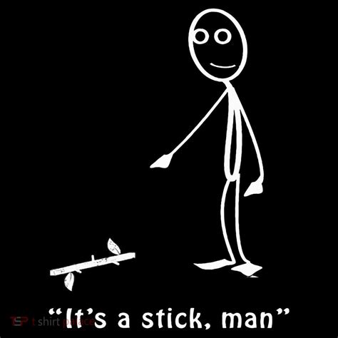 Funny Its A Stick Man Stickman Costume Stick Figure Full Length Apron