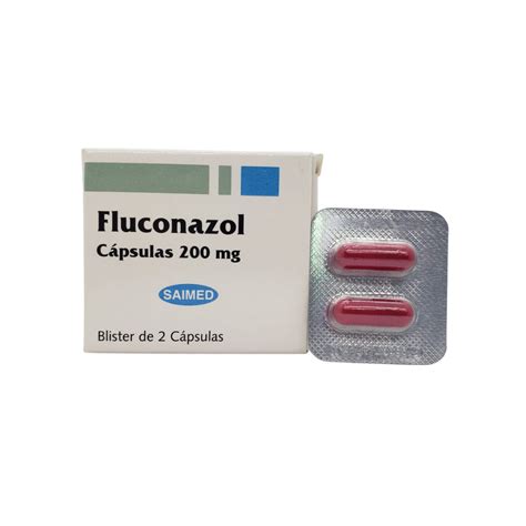 Fluconazol Cápsulas 200mg Vitaminas Mayoreo