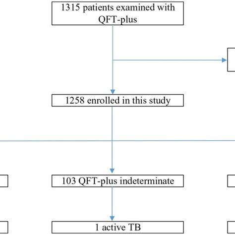 Recruitment Flowchart Of The Study Cohort Qft Plus Quantiferon Tb