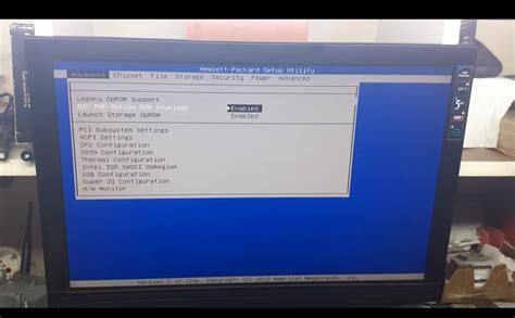 How To Unlock The Advanced Bios Settings In Hp Compaq Elite Hp