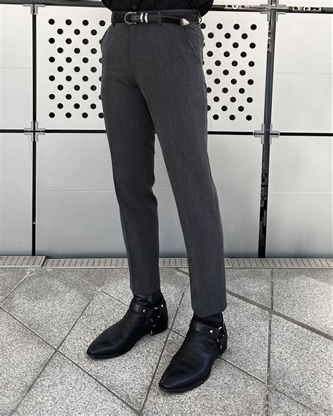 Soldout 올시즌 슬림핏 슬랙스 4col 블랙 차콜 베이지 연회색 이치반