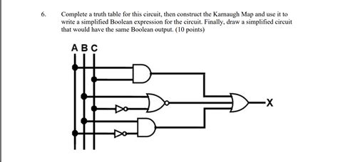 Solved Complete A Truth Table For This Circuit Then Chegg