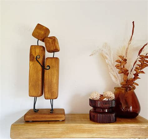 Wooden Couple Figures Handmade Wood Item By Malovi Wooden Carved