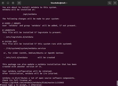 Linux Server Performance Monitoring With Netdata 2022 Linuxbabe