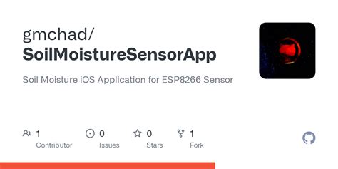 GitHub Gmchad SoilMoistureSensorApp Soil Moisture IOS Application For ESP8266 Sensor