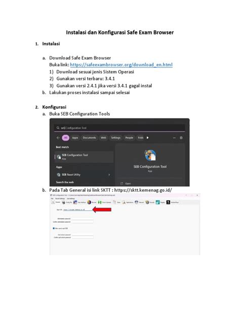instalasi dan konfigurasi safe exam browser pdf