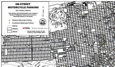 Street Parking San Francisco Map Map Of Rose Bowl