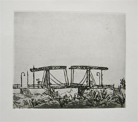 Dick Van Luijn Suiker Ets Ophaalbrug Verkocht Kunstveilingnl