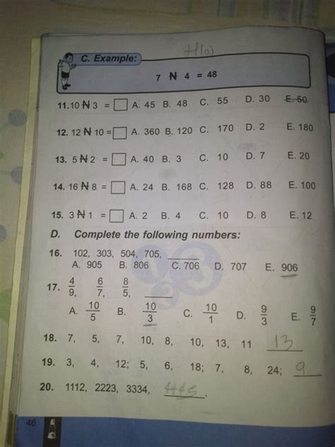 Quantitative Reasoning Primary 5 Education Nigeria
