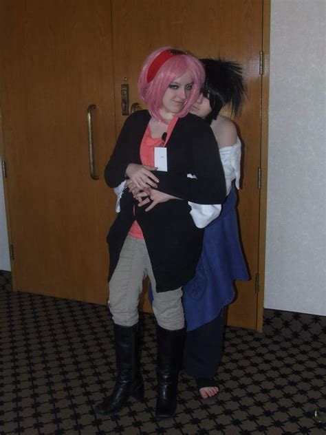 Pregnant Sasusaku At Ahncon By Crazycreativecosplay On Deviantart