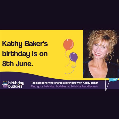 Kathy Bakers Birthday Is 8th June 1950