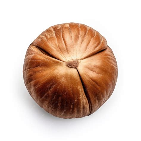 Premium Ai Image Hazelnut Kernel Isolated On White Background