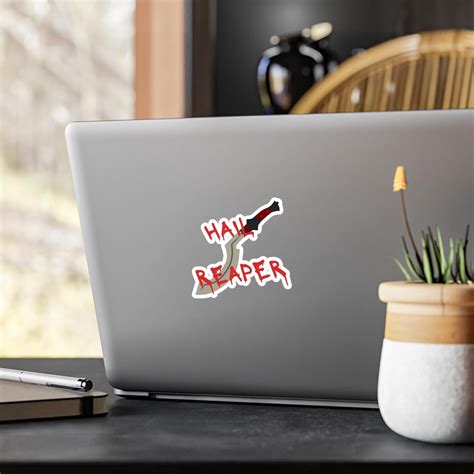 Hail Reaper Slingblade Red Rising Inspired Vinyl Decal Etsy