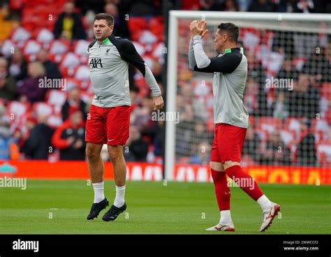 Liverpool Legends Steven Gerrard And Fernando Torres Ahead Of The Lfc