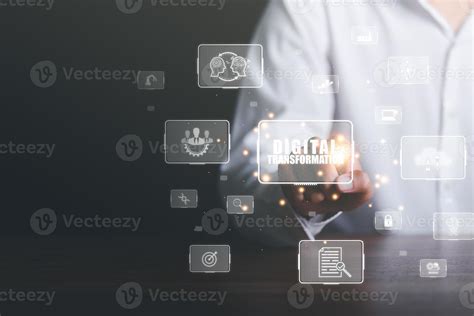 Digitization And Business Processes And Big Datastrategy Technology