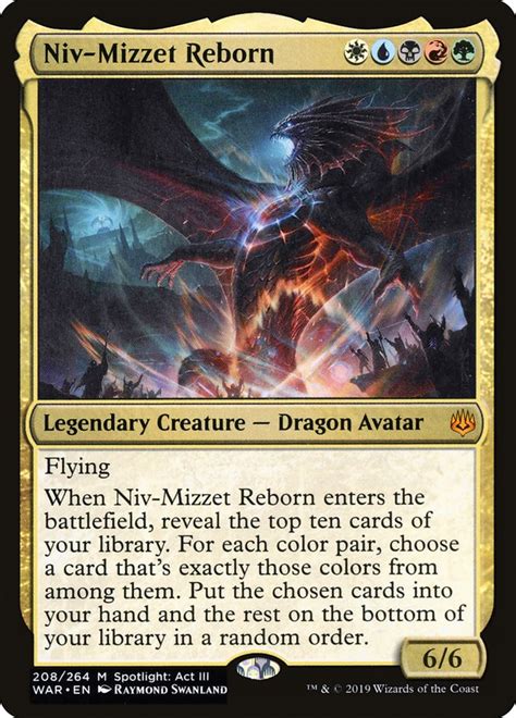 Arena Historic Brawl Niv Mizzet Reborn Deck By Valaea • Mtg Decks