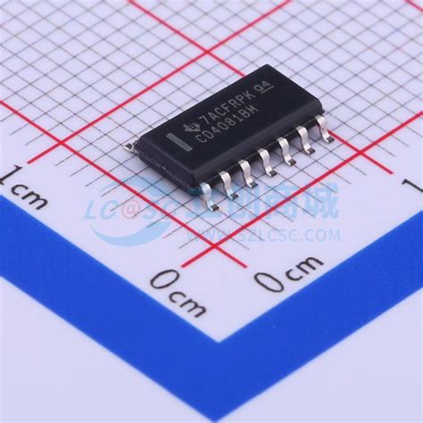 Cd4081bm中文资料最新报价数据手册下载ti德州仪器 逻辑门 立创商城