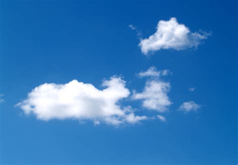 Light Blue Sky With Clouds