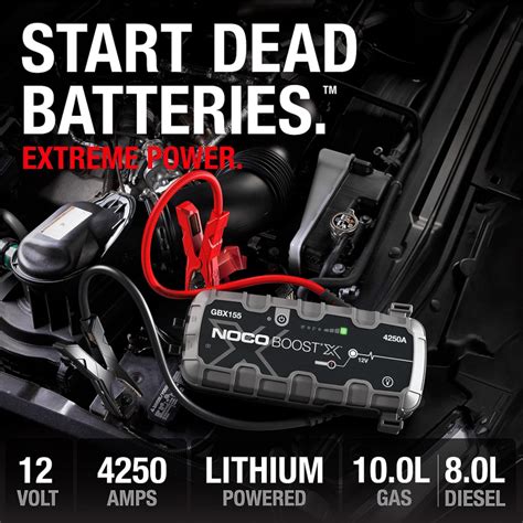 Noco Boost X Gbx A V Jump Starter