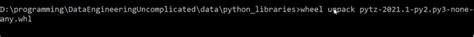 deploy packages in lambda function using wheel file in 3 steps