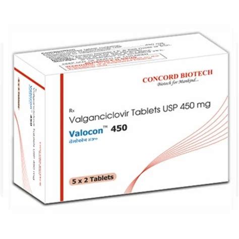 Valocon Valganciclovir 450mg Valcyte At Best Price In Agra