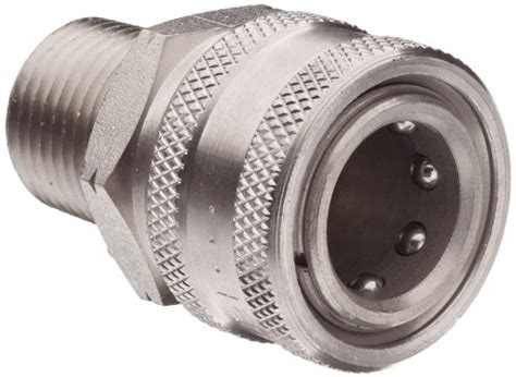 Dixon Stmc Series Stainless Steel 303 Hydraulic Quick Connect Fitting Coupling X Straight