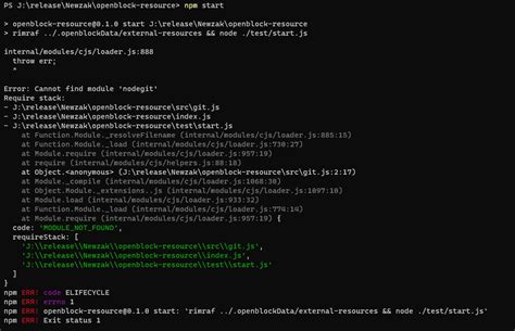 npm start error openblock resource · issue 43 · openblockcc openblock