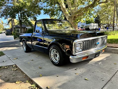 1972 C10 With 15x10 Chrome Torq Thrust Package
