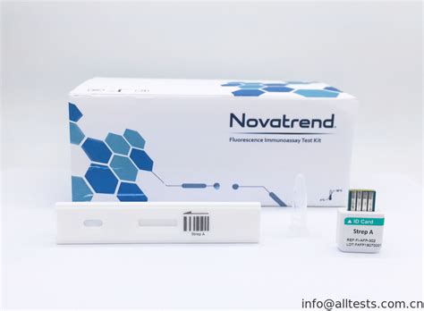 High Sensitivity Streptococcus Pyogenes Test Kit Use By Novatrend