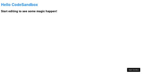 React Goober Forked Codesandbox