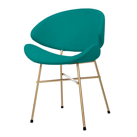 Chair Cheri Trend Gold Turquoise Ikershopeu