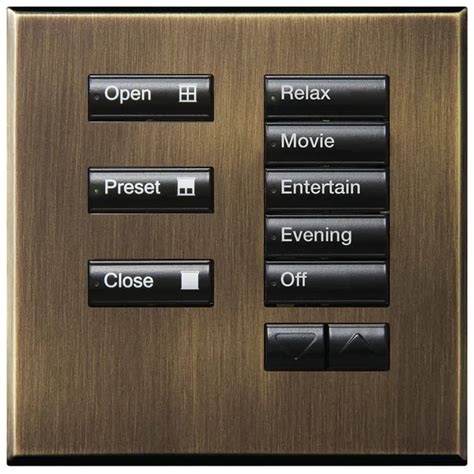 Intuitive Keypads Make Lighting Control Simple Brilliant Lighting